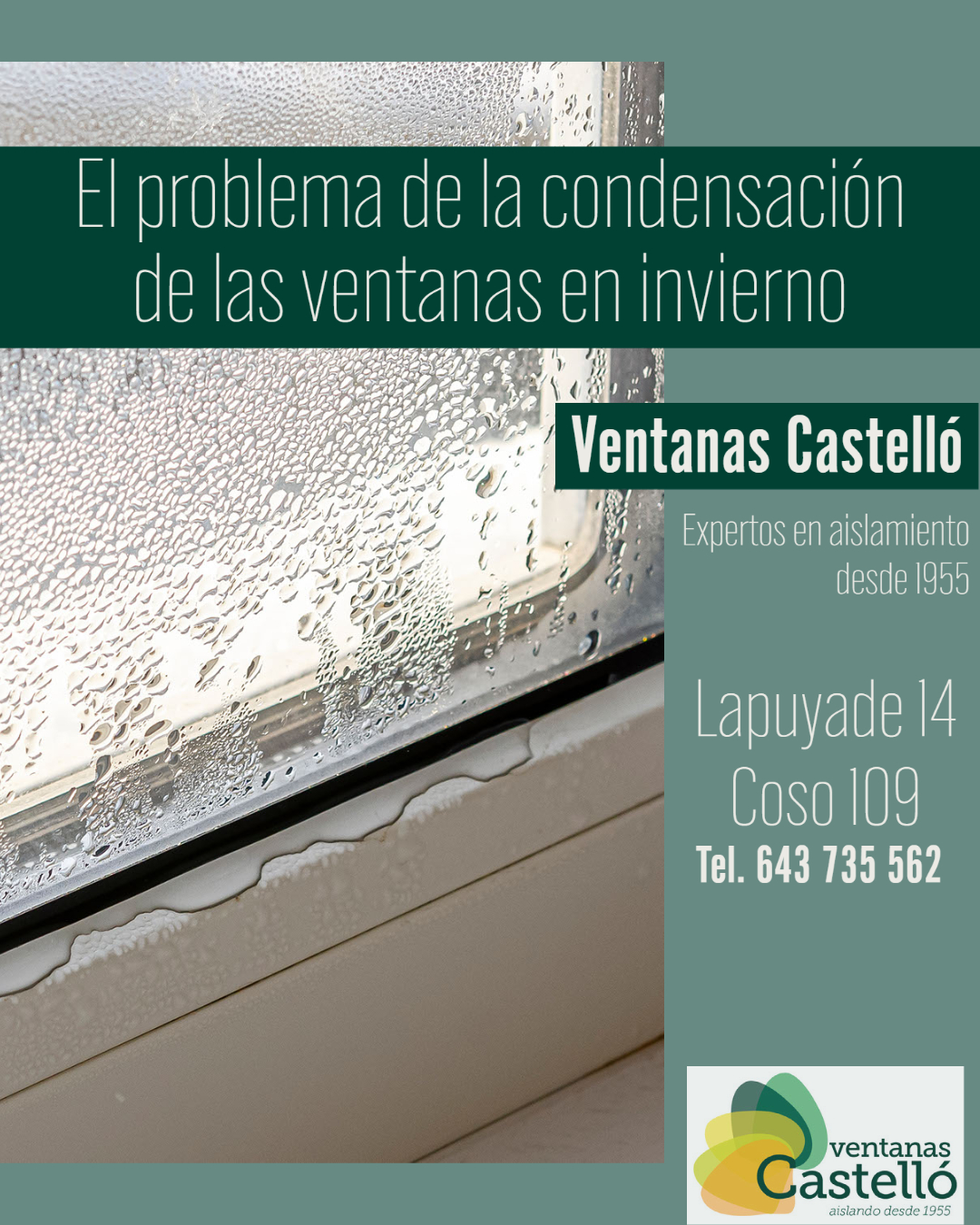 La Condensaci n De Las Ventanas En Invierno Ventanas Castell La Condensaci n De Las Ventanas En Invierno Ventanas Castell